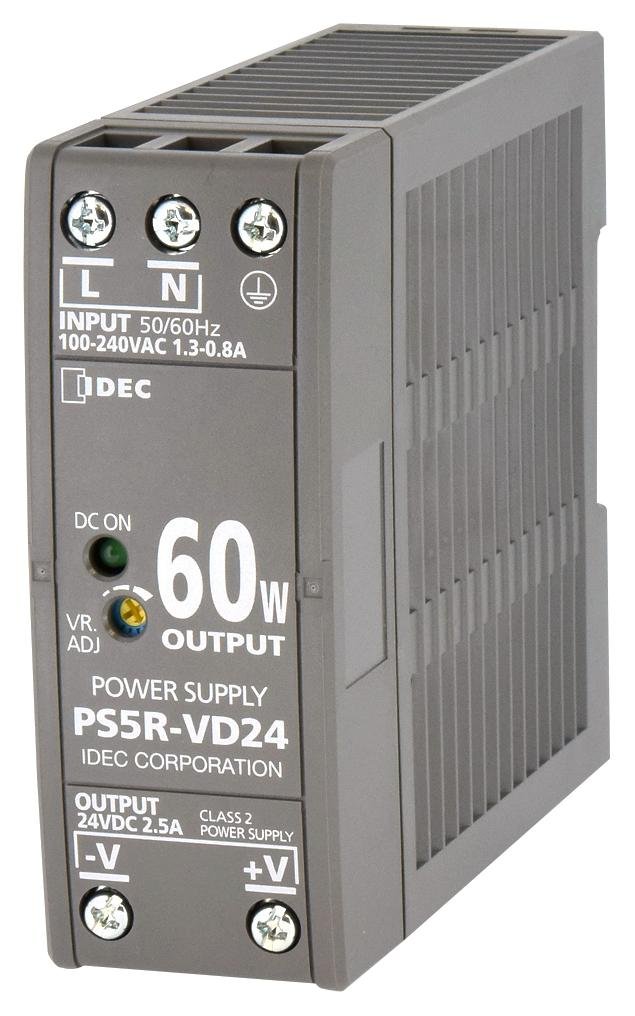 Amazon.com: AC/DC DIN Rail Power Supply (PSU), Switching, 1 Output, 60 ...