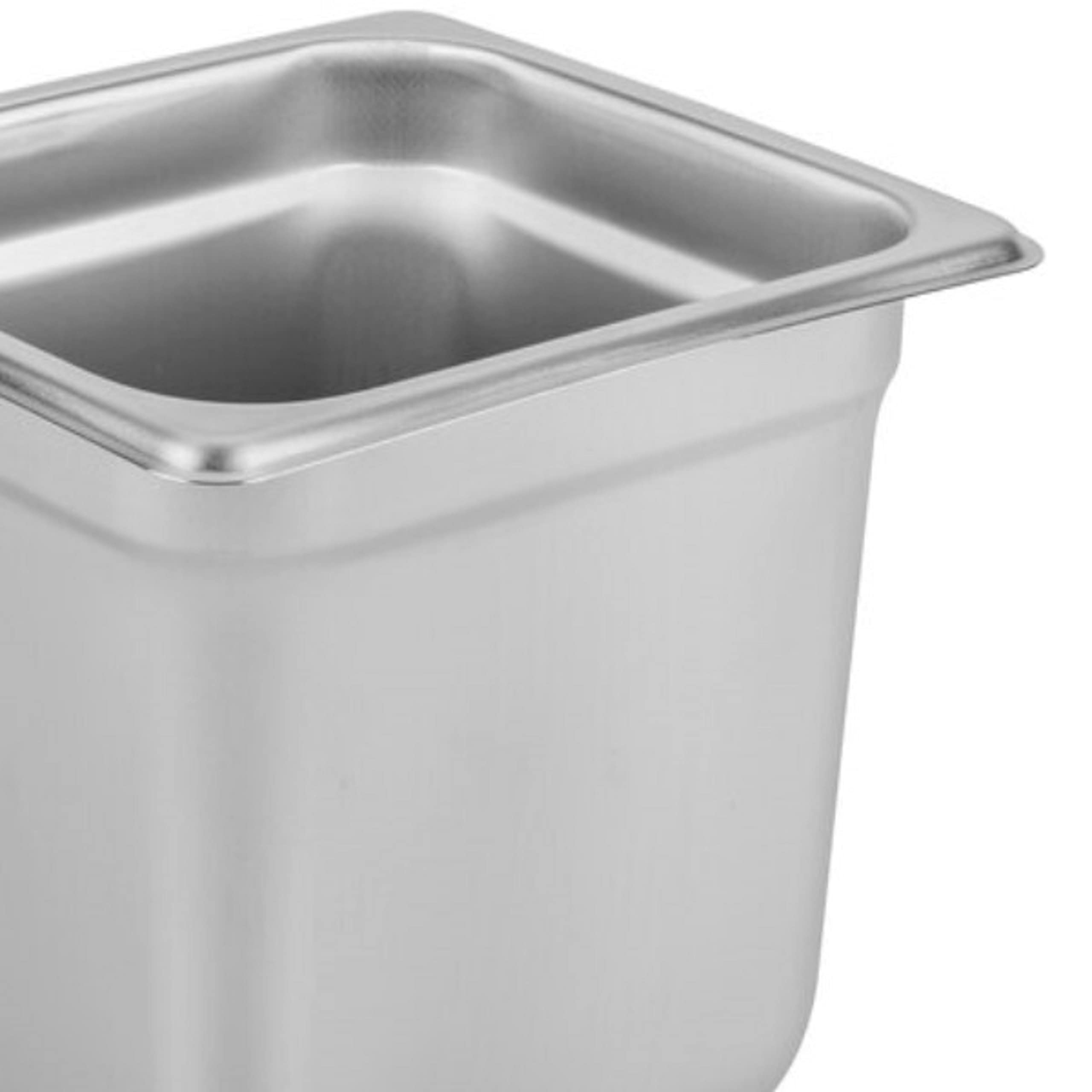 Snapklik.com : 1/6 Size 6" Deep Stainless Steel Anti-Jamming Steam Pan ...