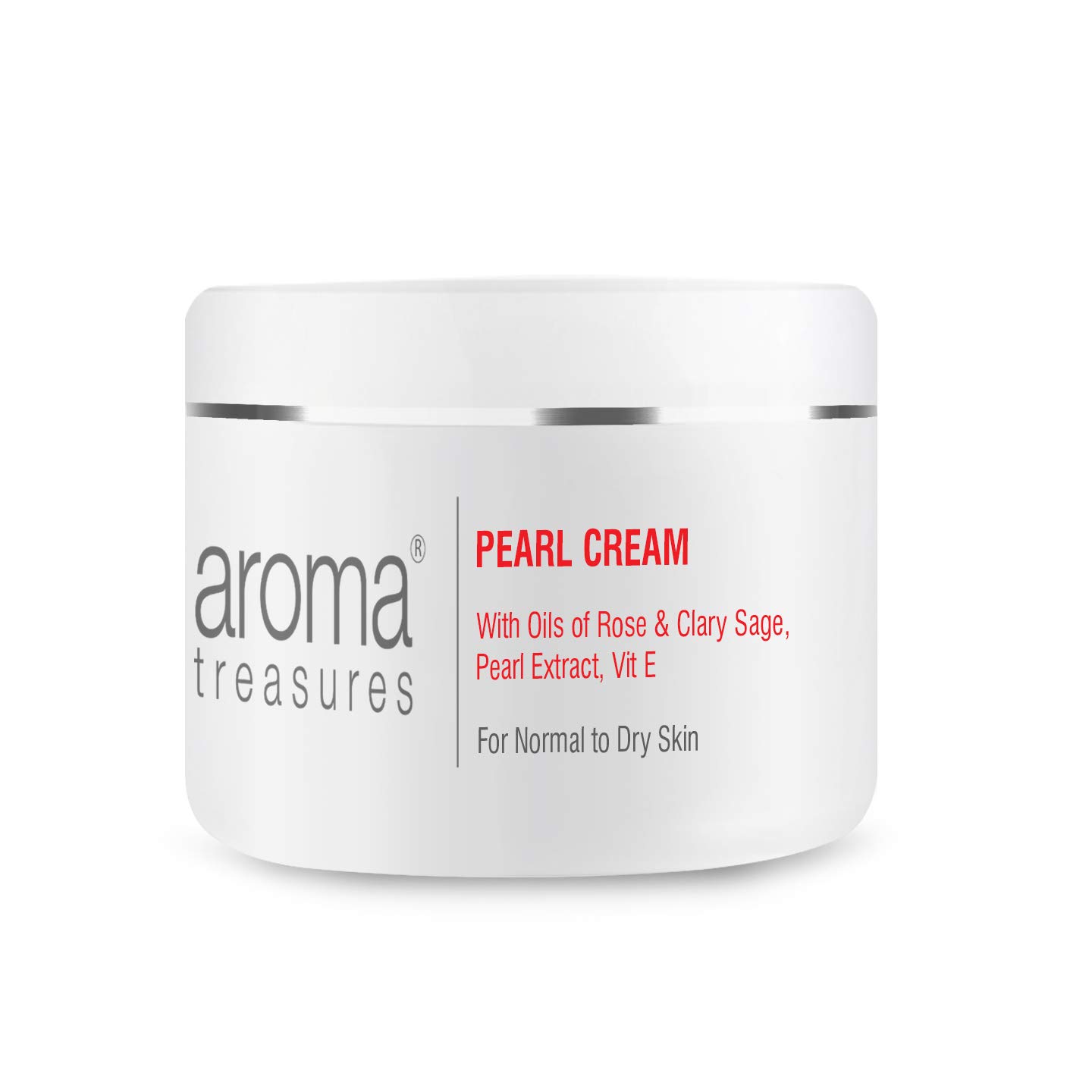Aroma Treasures Pearl Cream for normal to dry skin (250g) : Amazon.in ...