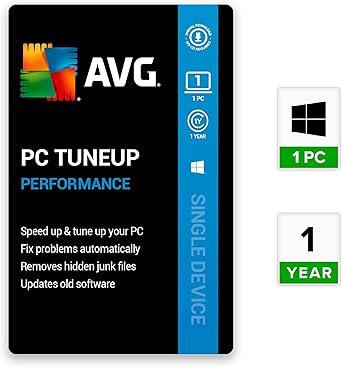 Amazon.com: AVG PC TuneUp (1 PC | 1 Year) (Email Delivery in 2 hours-No CD)