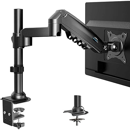 HUANUO Single Monitor Arm, 360° Rotatable Monitor Arm for 17-30 inch ...