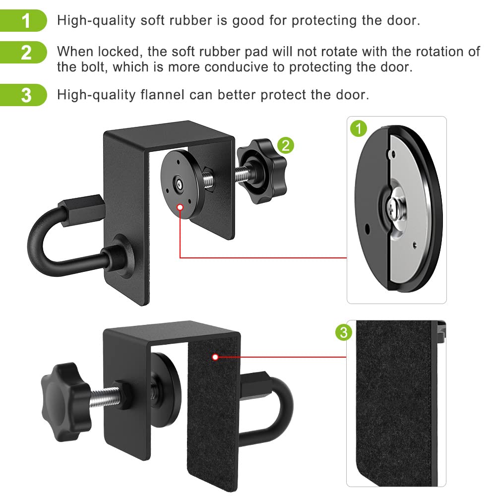 Snapklik.com : Door Anchor For Resistance Bands, Heavy Duty Door Anchor ...