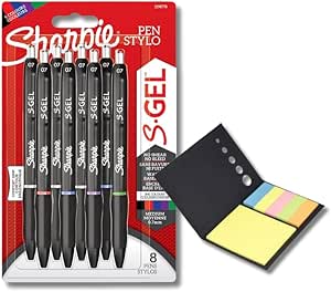 Sharpie S-Gel | Gel Pens | Medium Point (0.7mm) | Assorted Ink Colours ...