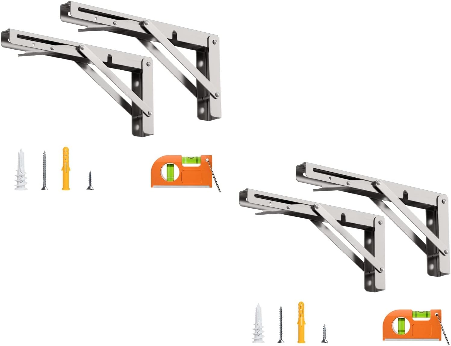 Amazon.com: 14 Inch and 20 Inch Foldable Brackets for DIY Folding ...