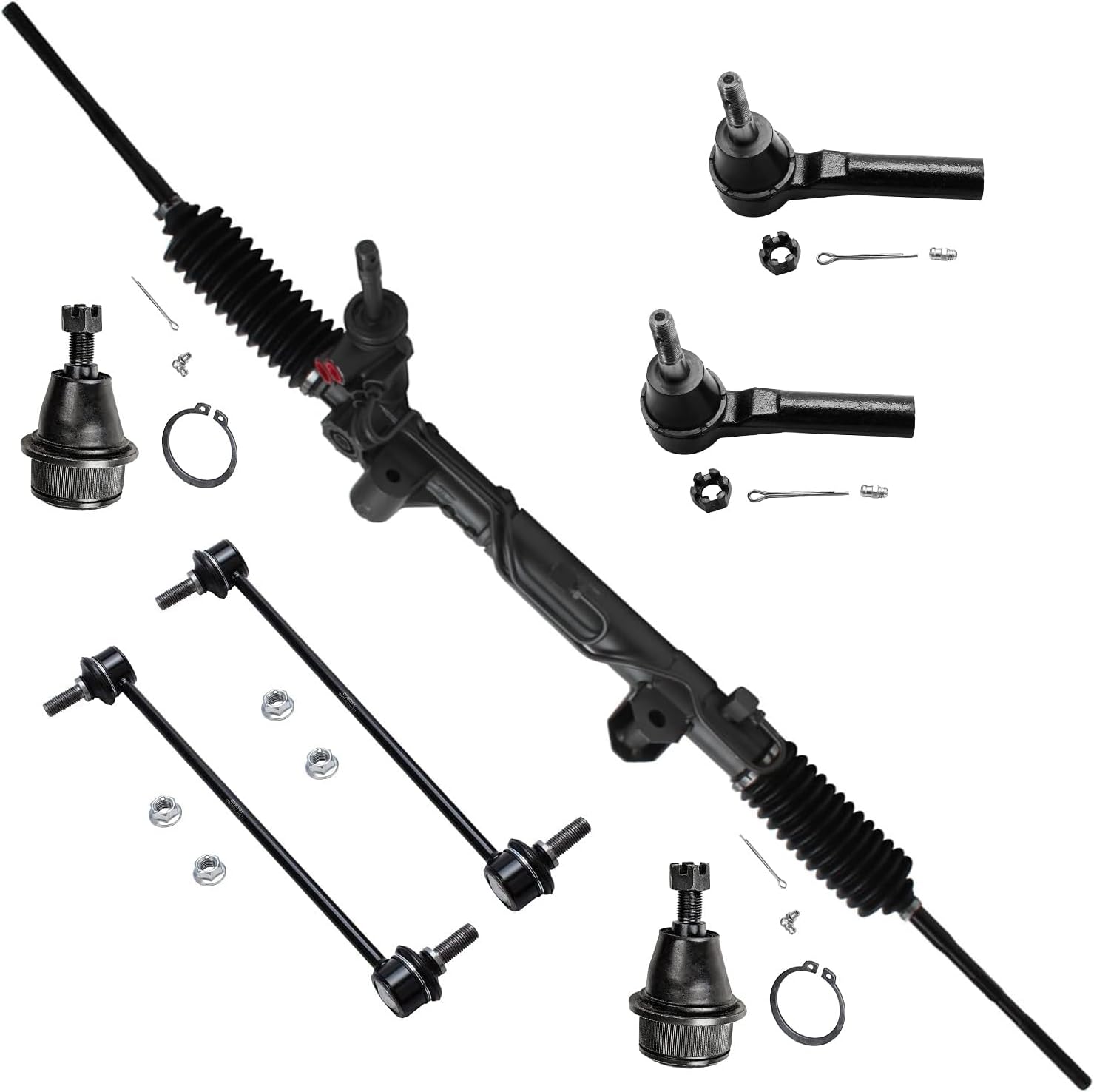 Amazon.com: Detroit Axle - Rack and Pinion for 2003-2007 Infiniti G35 ...