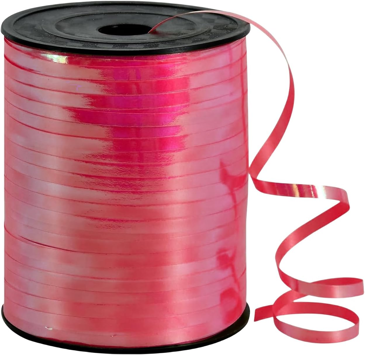 COSORO 500 Yard Red Curling Ribbon 5mm for Balloons,457m Crimped ...