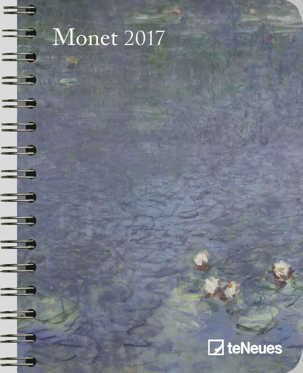 2017 Monet Diary - teNeues Large Deluxe Diary - Art Diary - 16.5 x 21.6 ...