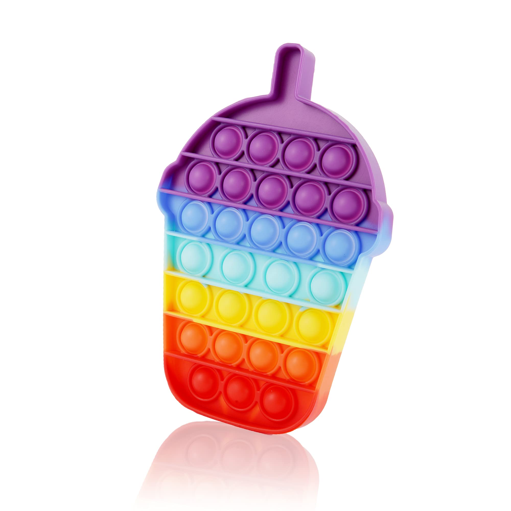 Buy GLLBTPT Rainbow Pop Fidget Toys, Push Bubble Sensory Pop Poop ...