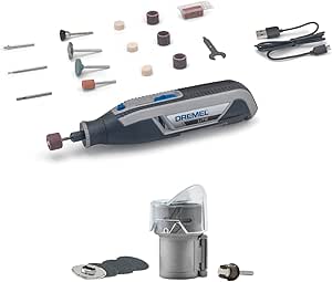 Dremel Lite 7760 Cordless Rotary Tool Li-Ion 3.6 V, Multi Tool Kit with ...