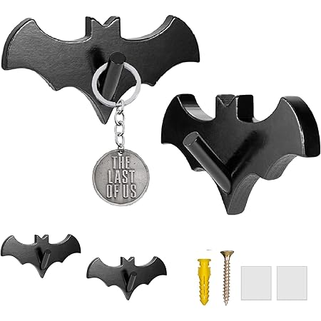 Amazon.com: Aeiniwer Treasure Gurus Cast Iron Wall Mount Fruit Bat with ...