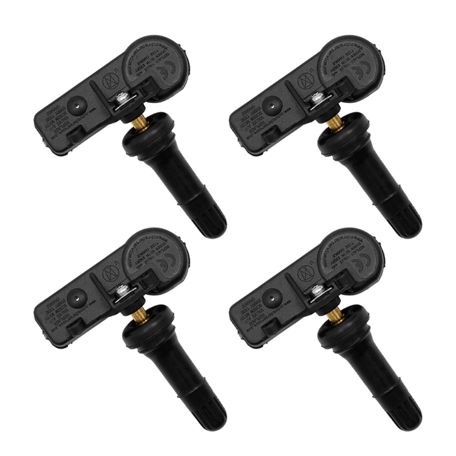 Tire Pressure Sensor 433MHz TPMS 4PCS Compatible with Jeep Wrangler ...