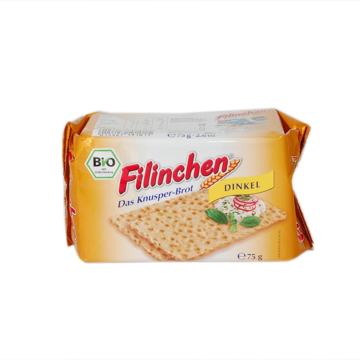 Filinchen Knusper-Brot Dinkel - 75 g : Amazon.de: Lebensmittel & Getränke
