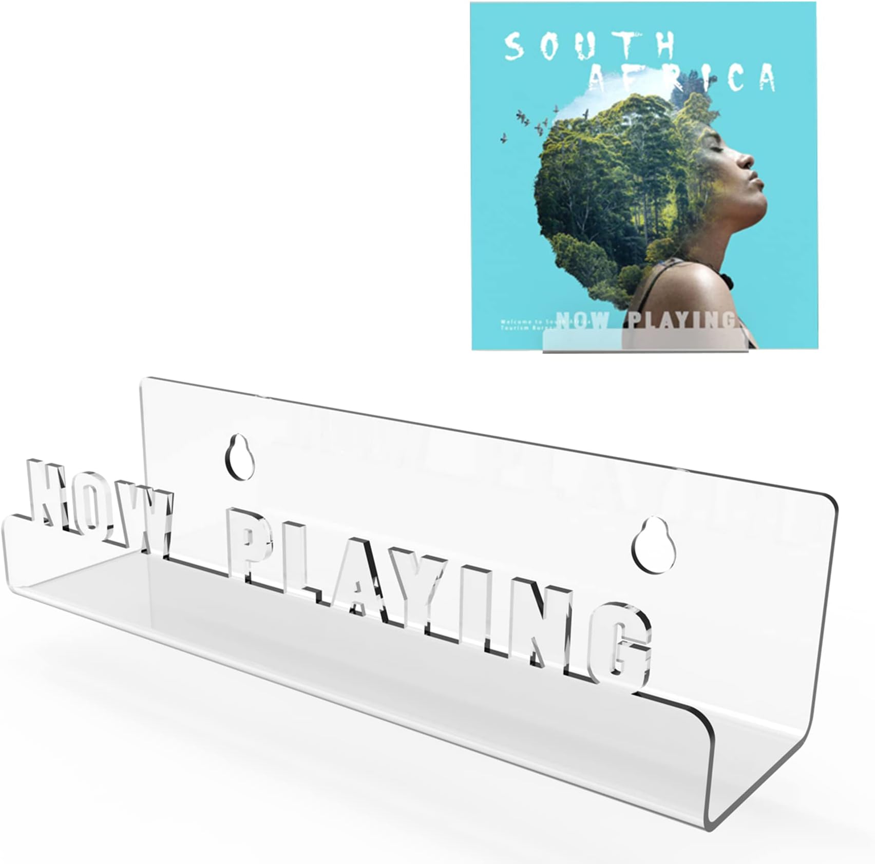 Amazon.com: Now Playing Vinyl Record Stand, 12” Vinyl Record Wall Mount ...
