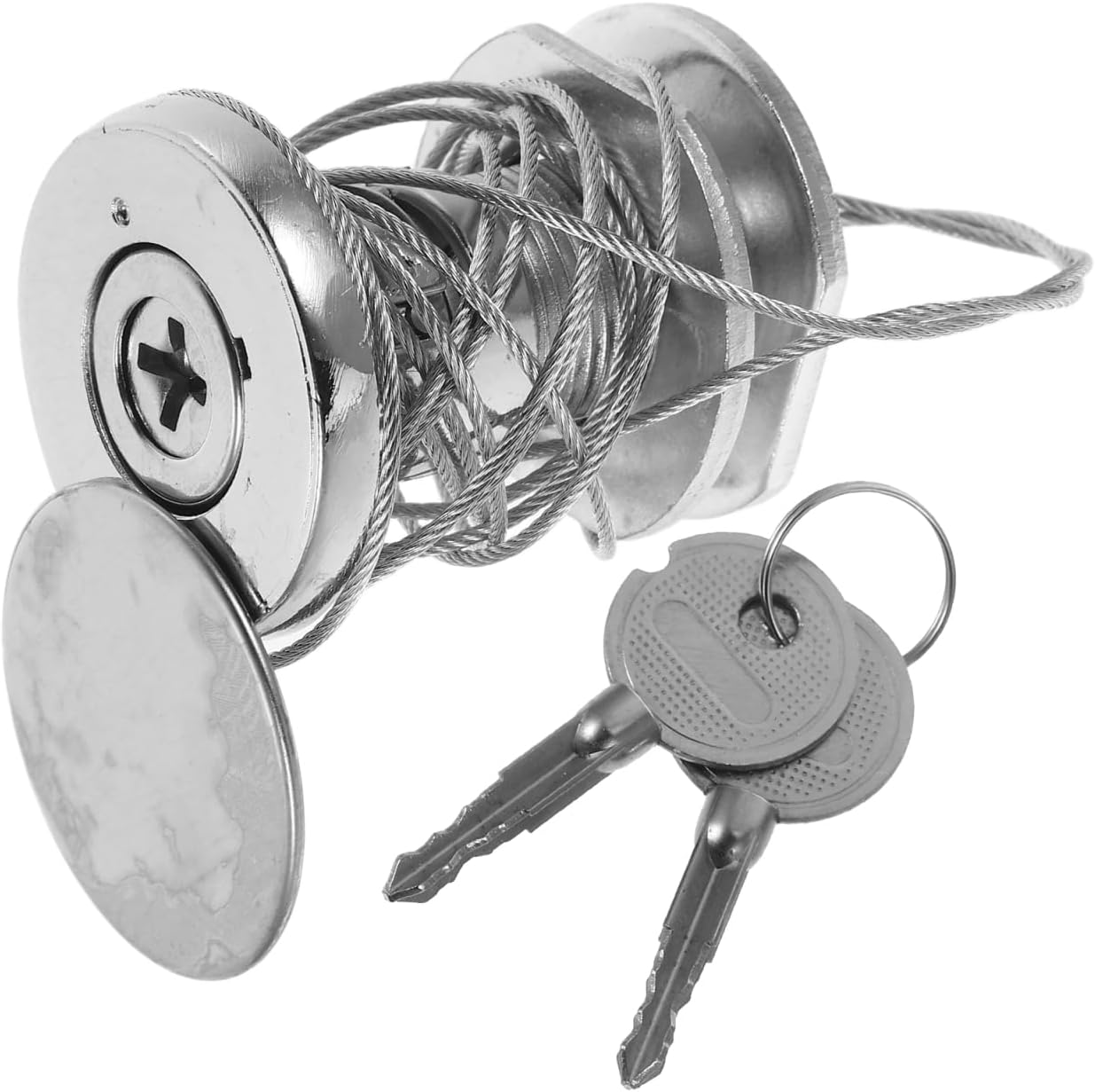 Amazon.com: VILLCASE Emergency Release Lock Kit - Garage Door Steel ...