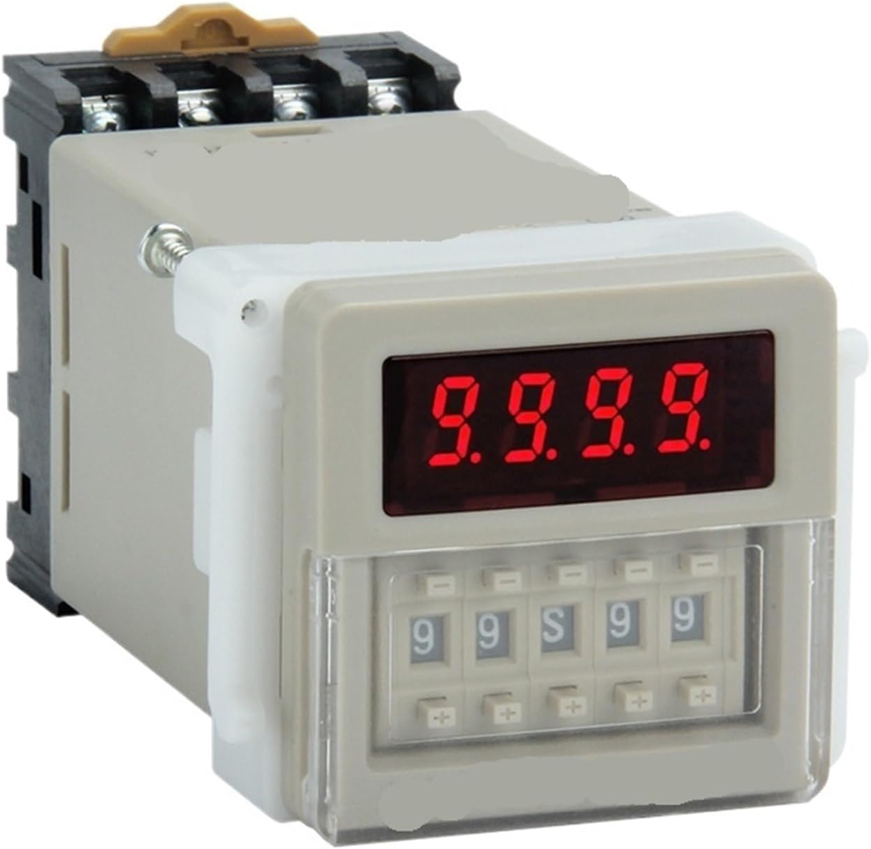 Amazon.com: NYWEUKRV Power-on delay Relay time Relay HHS6-1 Digital ...