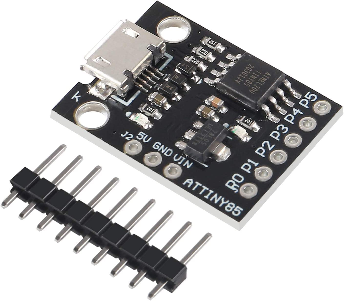 Digispark Kickstarter Mini ATTINY85 Micro USB Development Board Module for Arduino IDE 1.0 ...