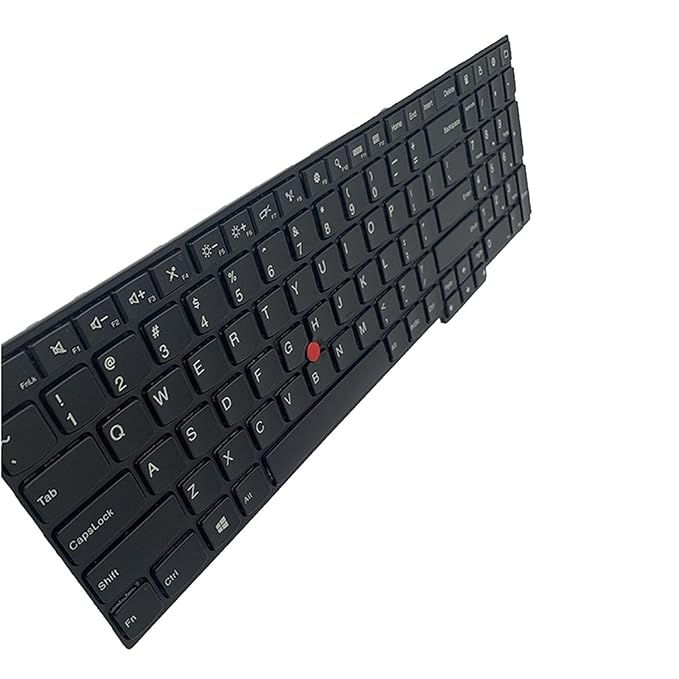 Msiwach US Keyboard US Layout Matte Keypad for ThinkPad E550 00Hn000 ...