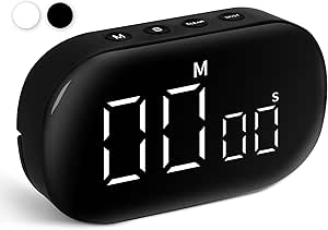 Amazon.com: VEWINGL Digital Kitchen Timer,Magnetic Timer with Large LED ...