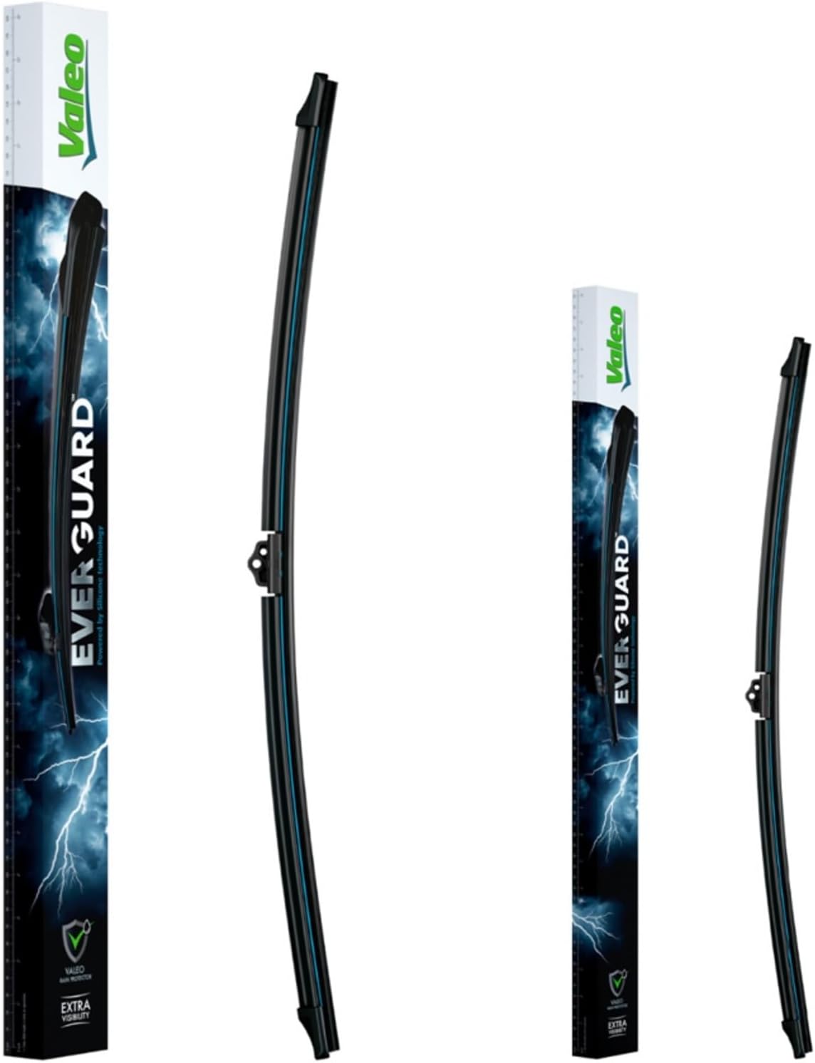 VALEO EVERGUARD - Premium - A kit of Silicone Flat Wiper Blades VSF60 ...