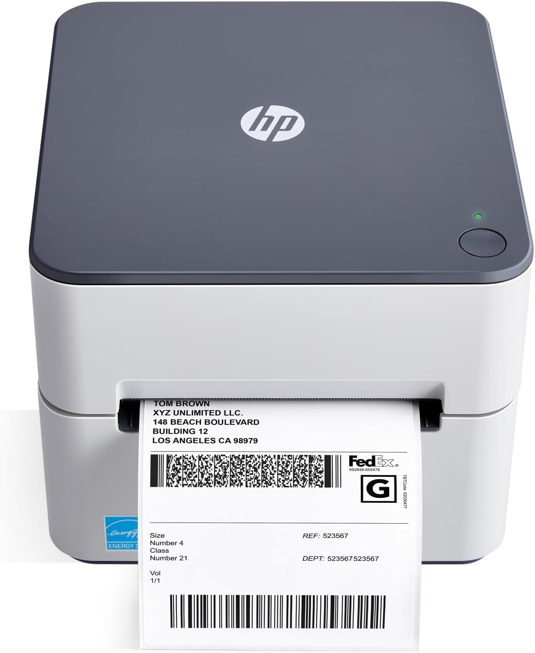Amazon.com : HP Direct Thermal Label Printer with Ethernet Connection ...
