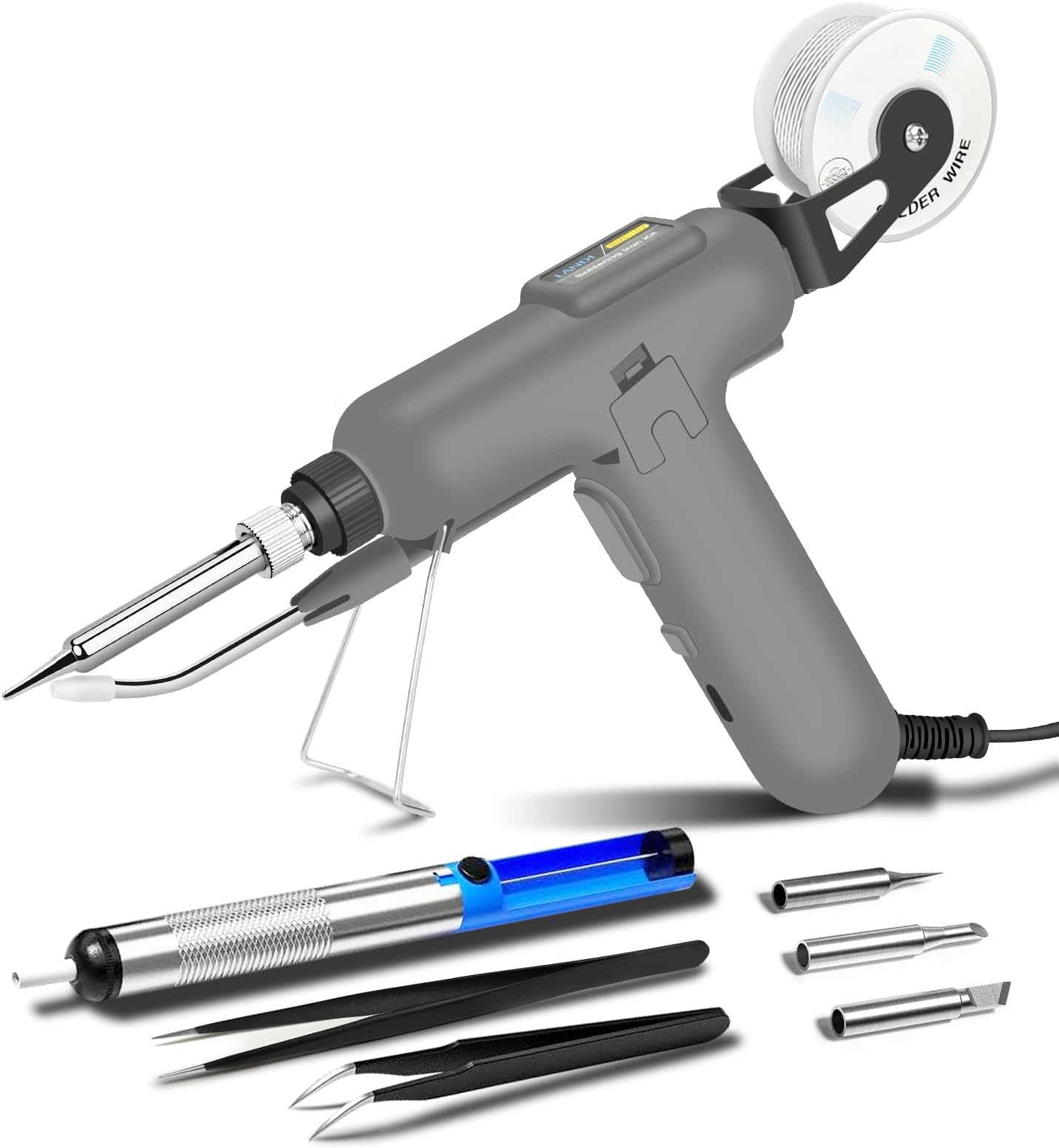 Amazon.com: Soldering Iron Kit, 80W 110V Automatic Soldering Gun with ...