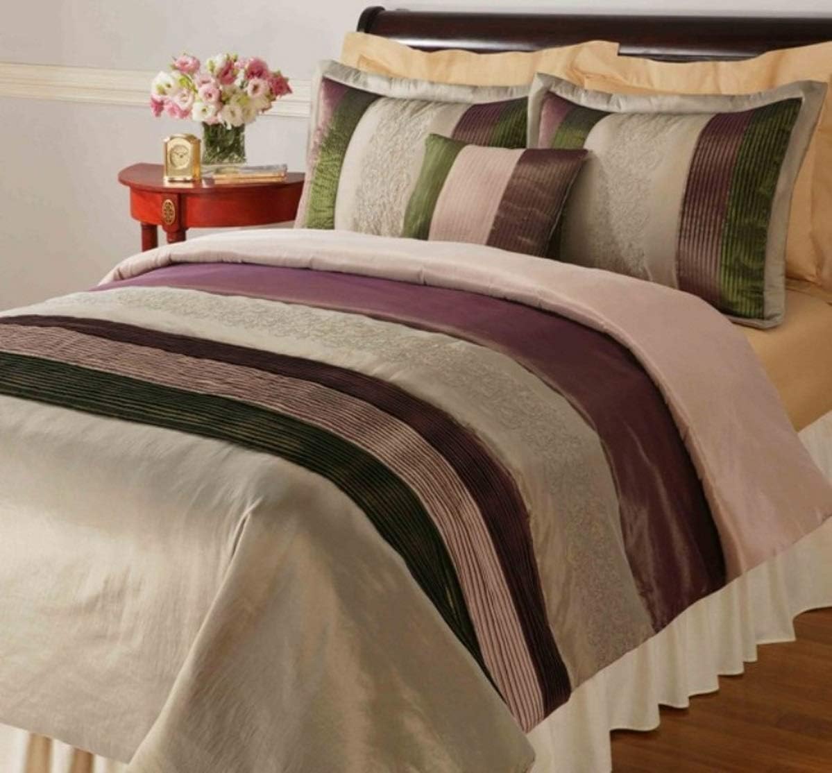 Amazon.com: PEKING HANDICRAFT Inspiration King Handcrafted Quilt Set ...