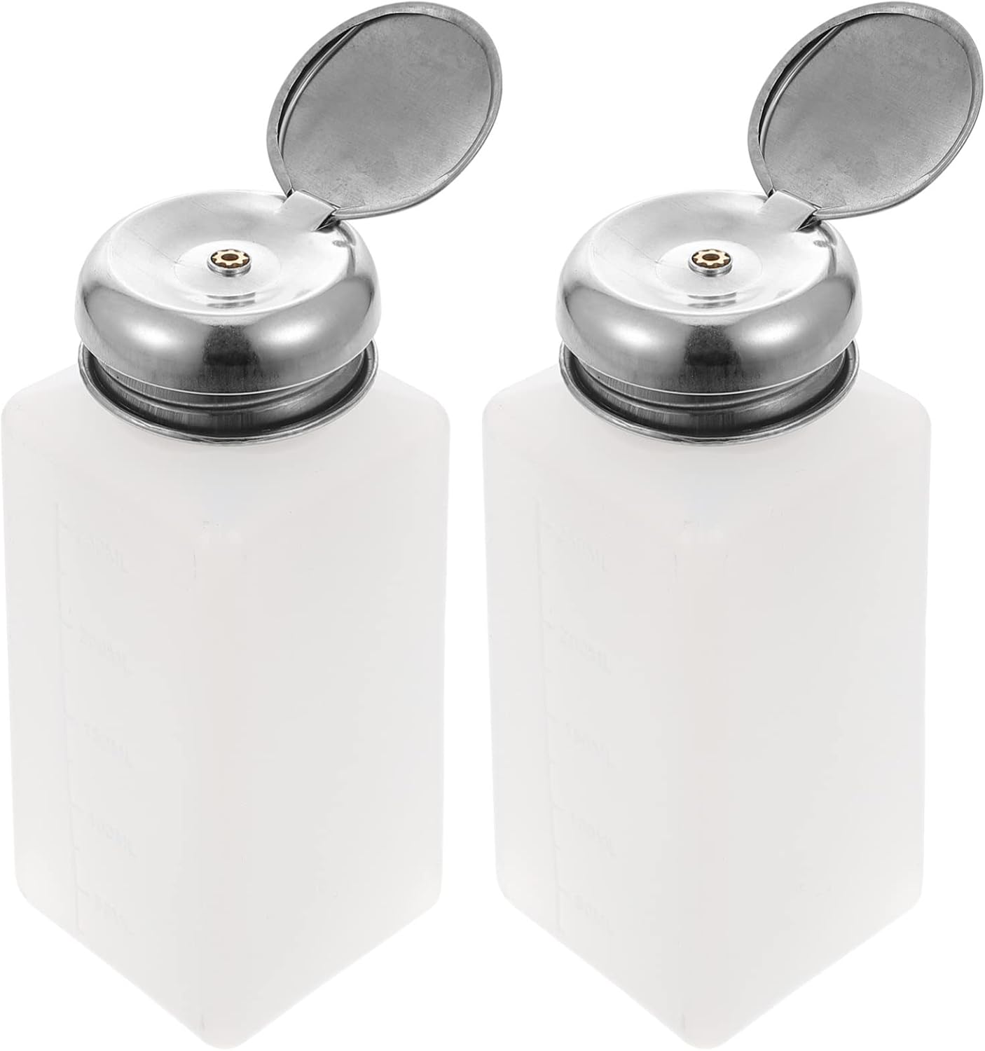 generic Alcohol 2pcs Push Down Alcohol Pump Bottles with Lid - Anti ...