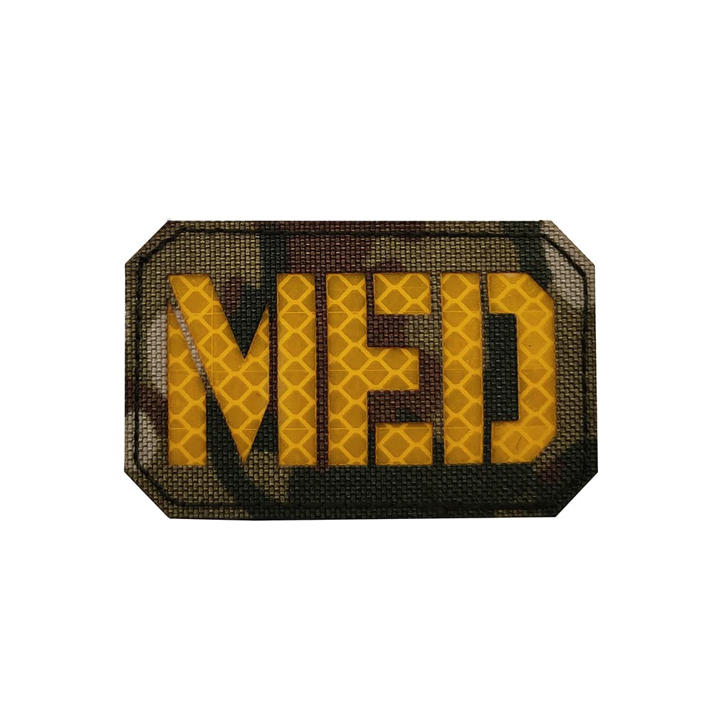 Amazon.com: Reflective MED Patch IR Infrared EMT EMS Paramedic Medical ...
