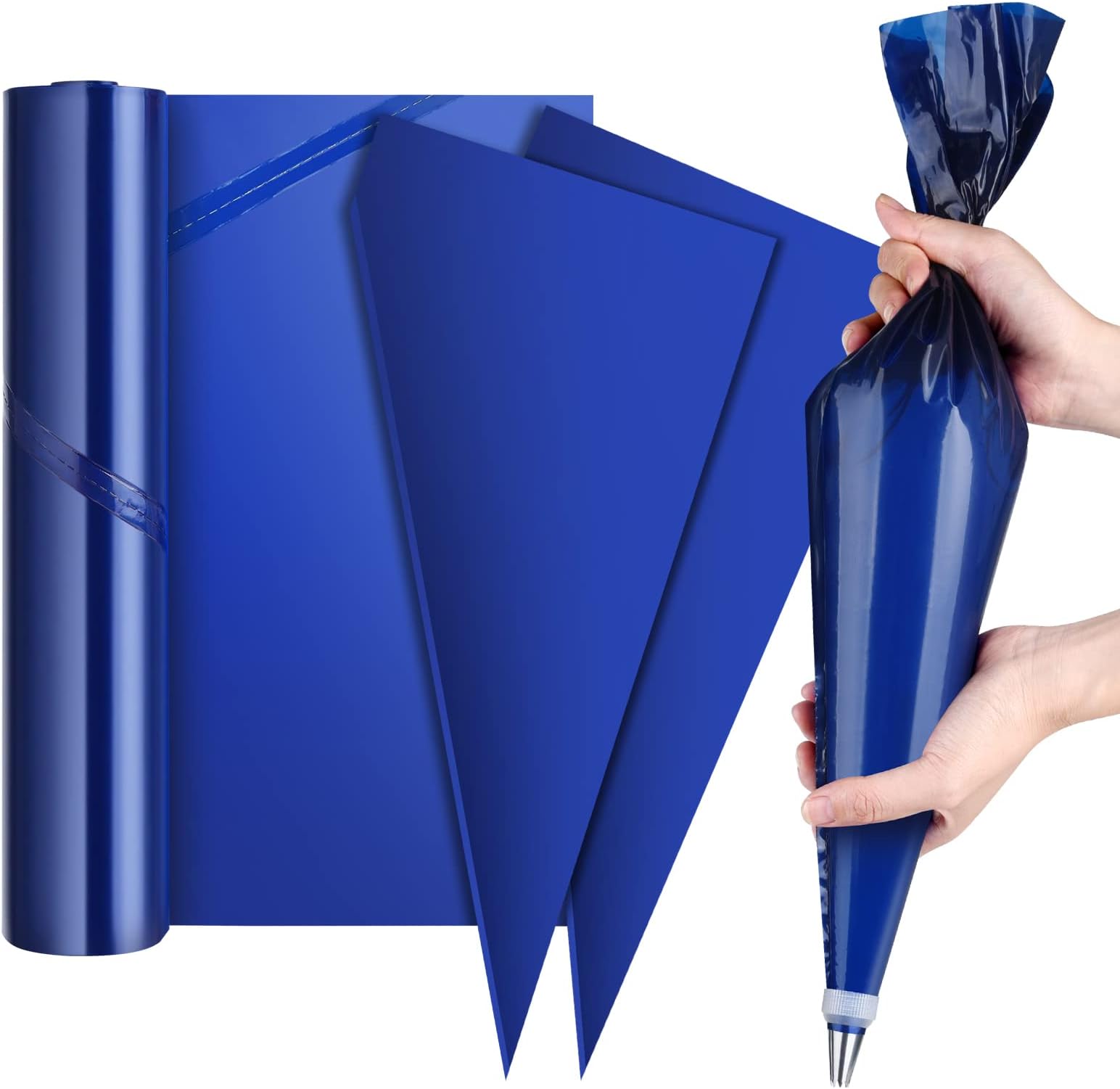 Redreo Disposable Piping Bags, Pack of 100, 31 x 21 cm, Large ...