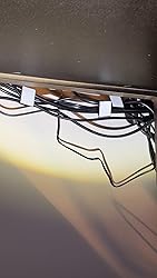 Amazon.com: 25 Pcs Black Adhesive Backed Nylon Wire Adjustable Cable ...