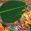 Amazon.com: SWR Banana Leaves, Leaf placemats,16 Pcs Artificial Banana ...