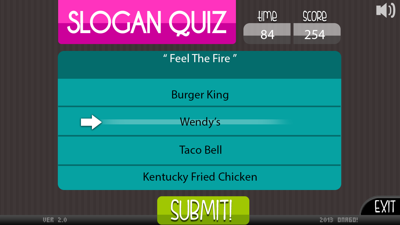 Slogan Quiz Trivia Challenge - App on Amazon Appstore