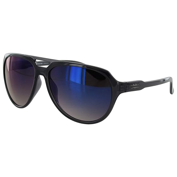 Buy Vuarnet Men's Extreme VE5009 Medium Aviator Sunglasses Shiny Black ...