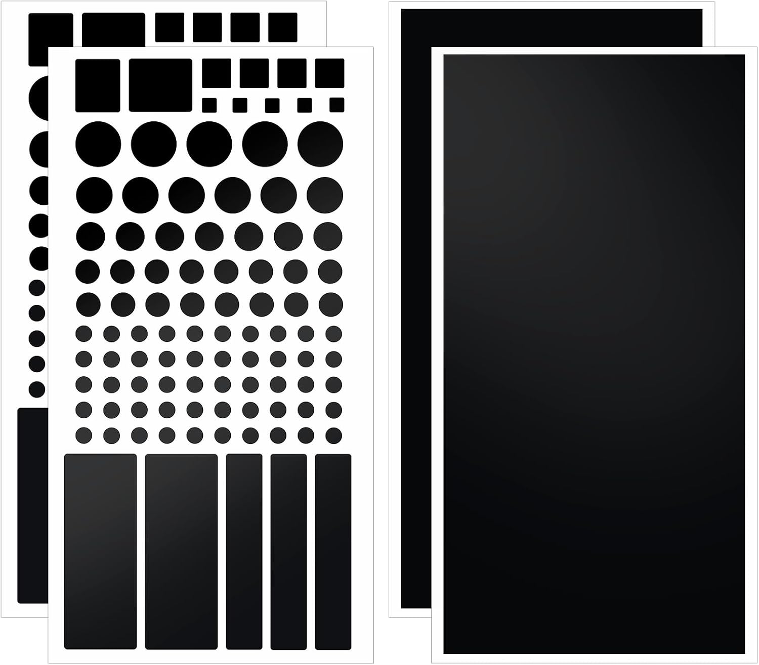 Amazon.com: 4 PCS LED Light Blocking Stickers, 2 Styles Blackout ...