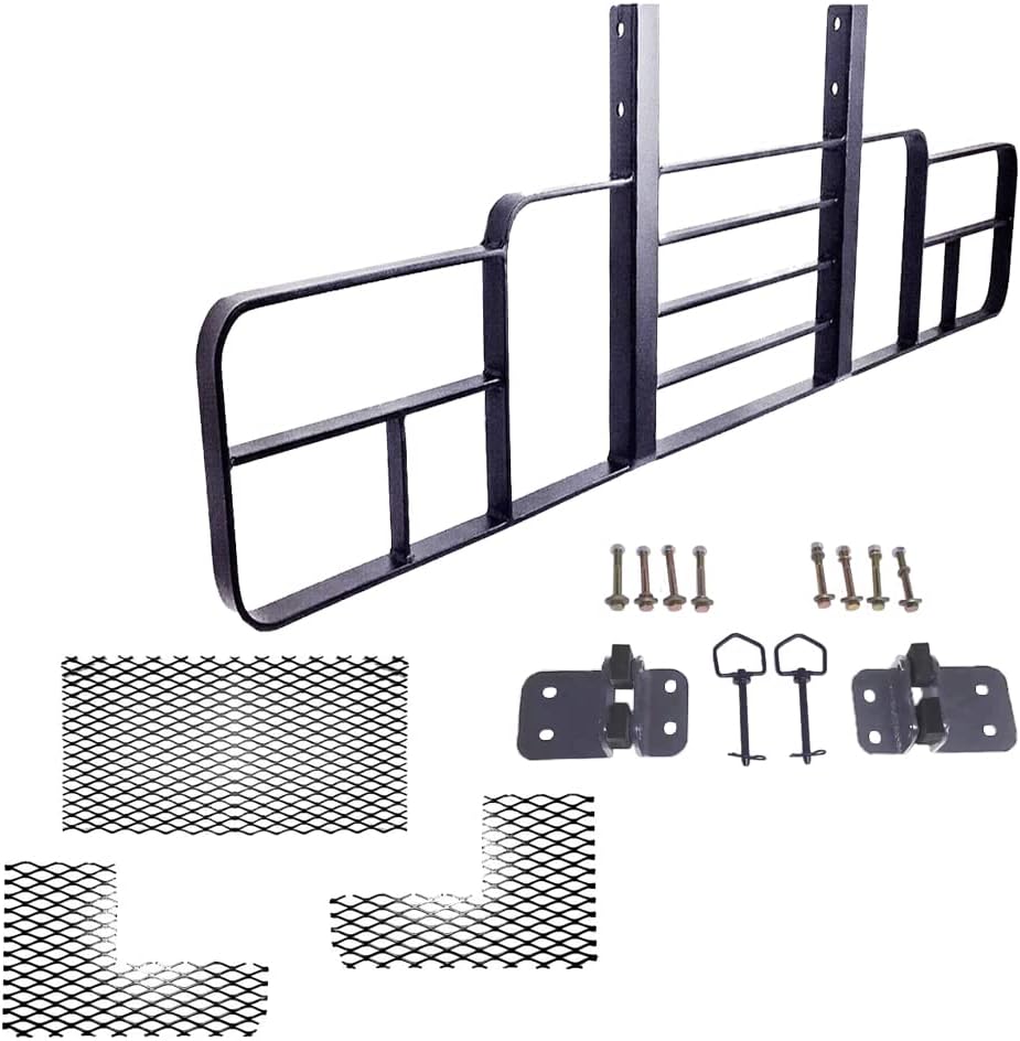 Amazon.com: Military Luverne Style Brush Guard + Mesh Screen, Brackets ...
