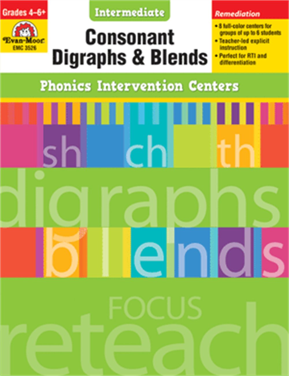 Consonant Digraphs and Blends, Grades 4-6+ : Moor, Evan: Amazon.com.tr ...
