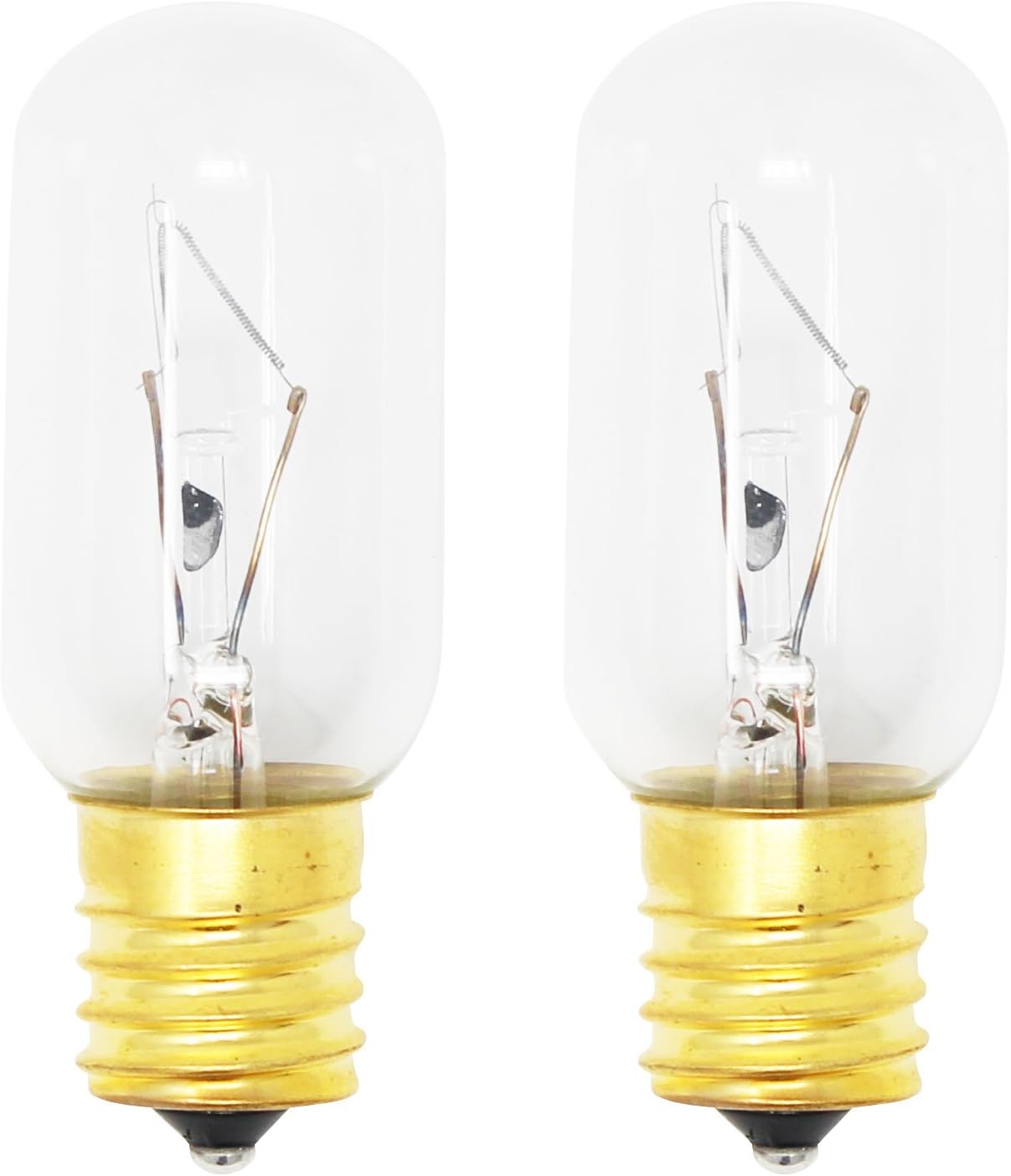 2 Replacement Light Bulbs for GE JVM1540DN1WW, GE JVM1540DN1BB, GE ...