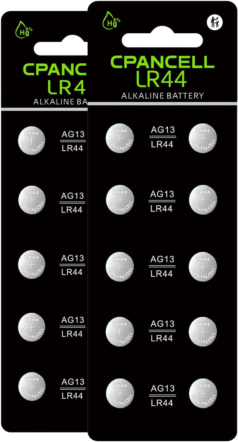 Amazon.com: SKOANBE 200PCS LR44 AG13 L1154C 303 357 D357H 1.5 Volt ...