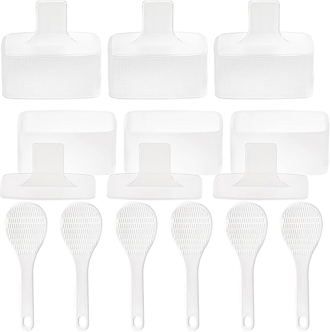 Amazon.com: Hedume Set of 6 Non-Stick Sushi Making Kit, Musubi Maker ...