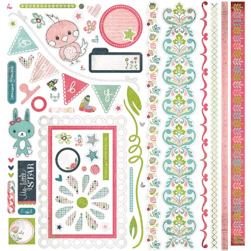 BasicGrey Olivia Element Stickers : Amazon.in: Home & Kitchen