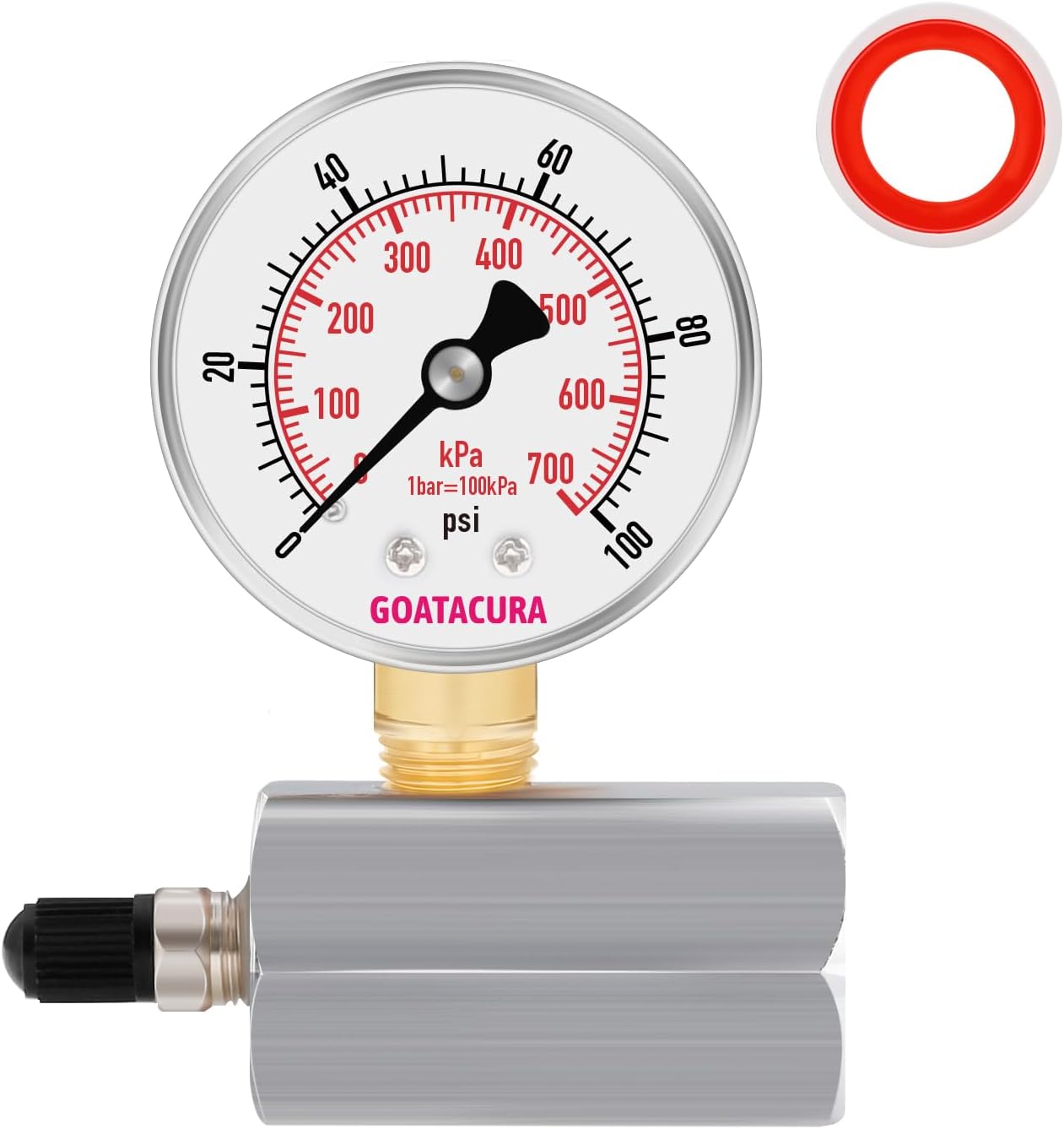 Amazon.com: LASCO 13-1891 Metal Gas Test Gauge 15 PSI with Adapter to 3 ...