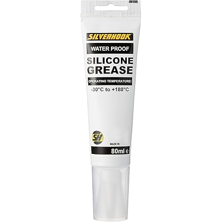 SILVERHOOK SGPG90, Silicone Grease Tub, 500g : Amazon.co.uk: Automotive