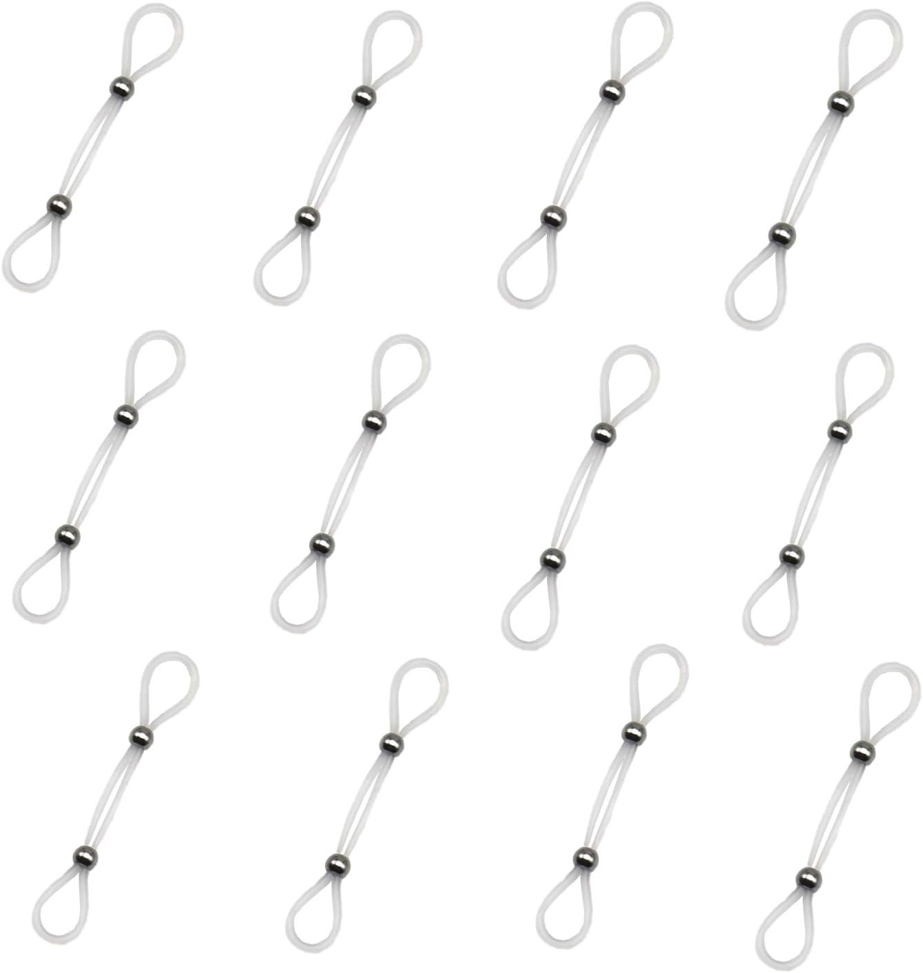 Adjustable Silicone Ring Bands At Both Ends Rubber Loop For Non ...