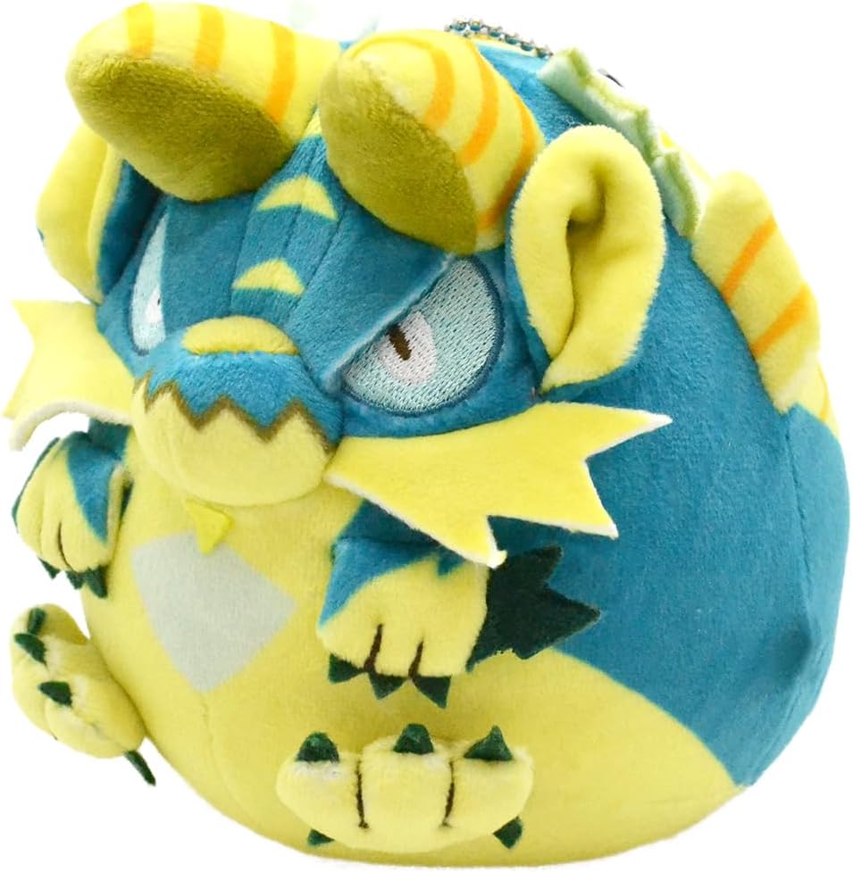 Amazon.com: Capcom Monster Hunter: Zinogre Fluffy Egg-Shaped Miniature ...