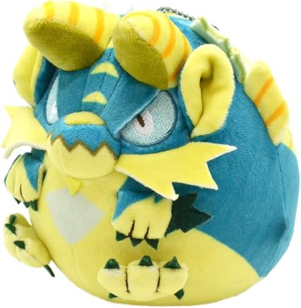 Amazon.com: Capcom Monster Hunter: Zinogre Fluffy Egg-Shaped Miniature ...