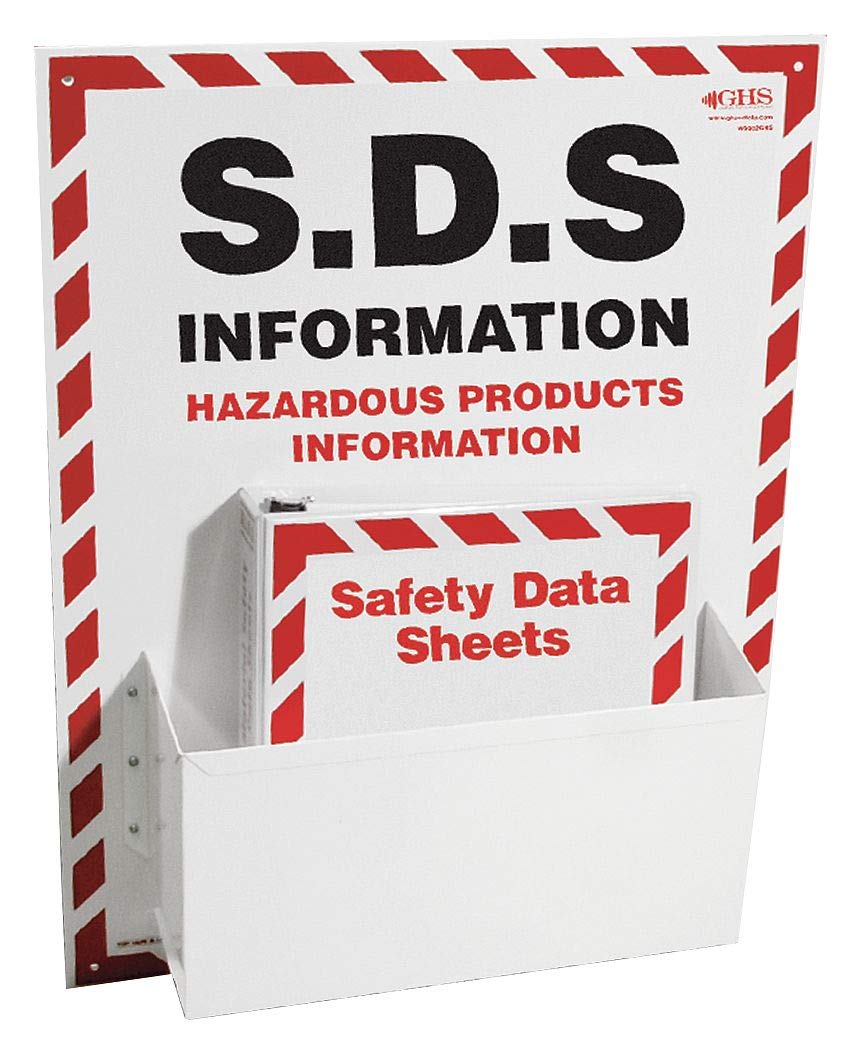 GHS/HazCom 2012: SDS Center, 18" x 24": Amazon.com: Industrial & Scientific