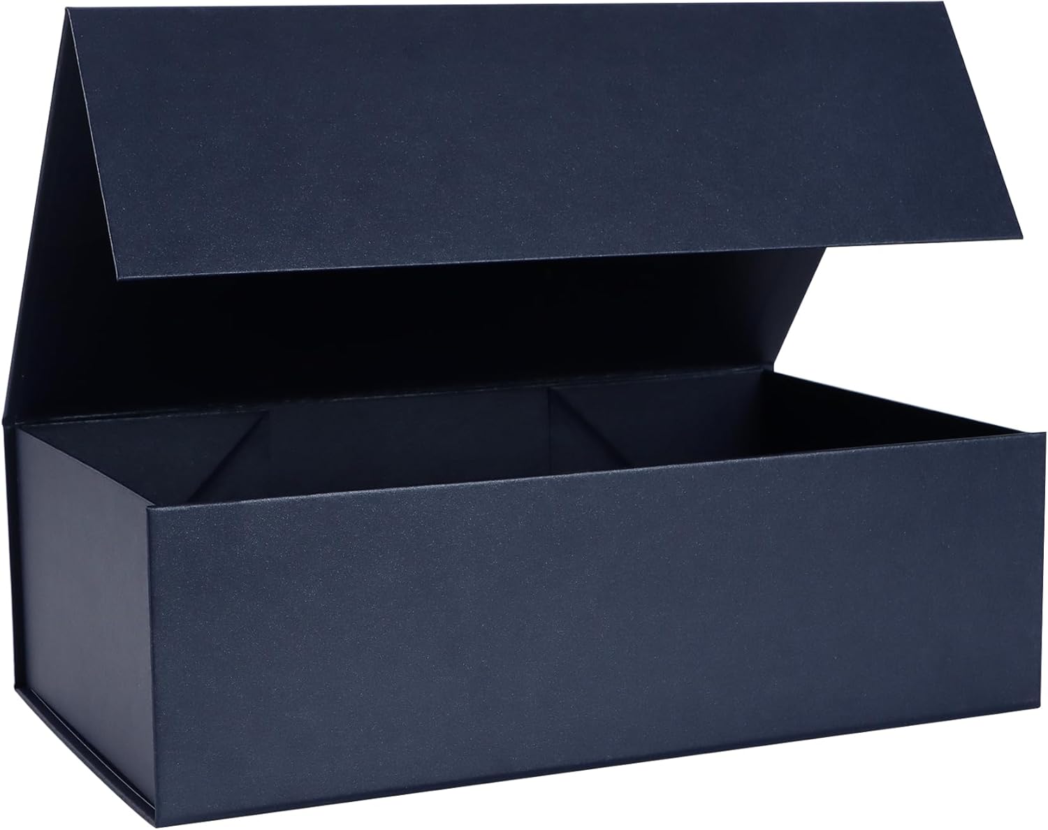 Amazon.com: LFBOX Navy Blue Gift Box with Magnetic Lids 13.8x8.3x4.4 in ...