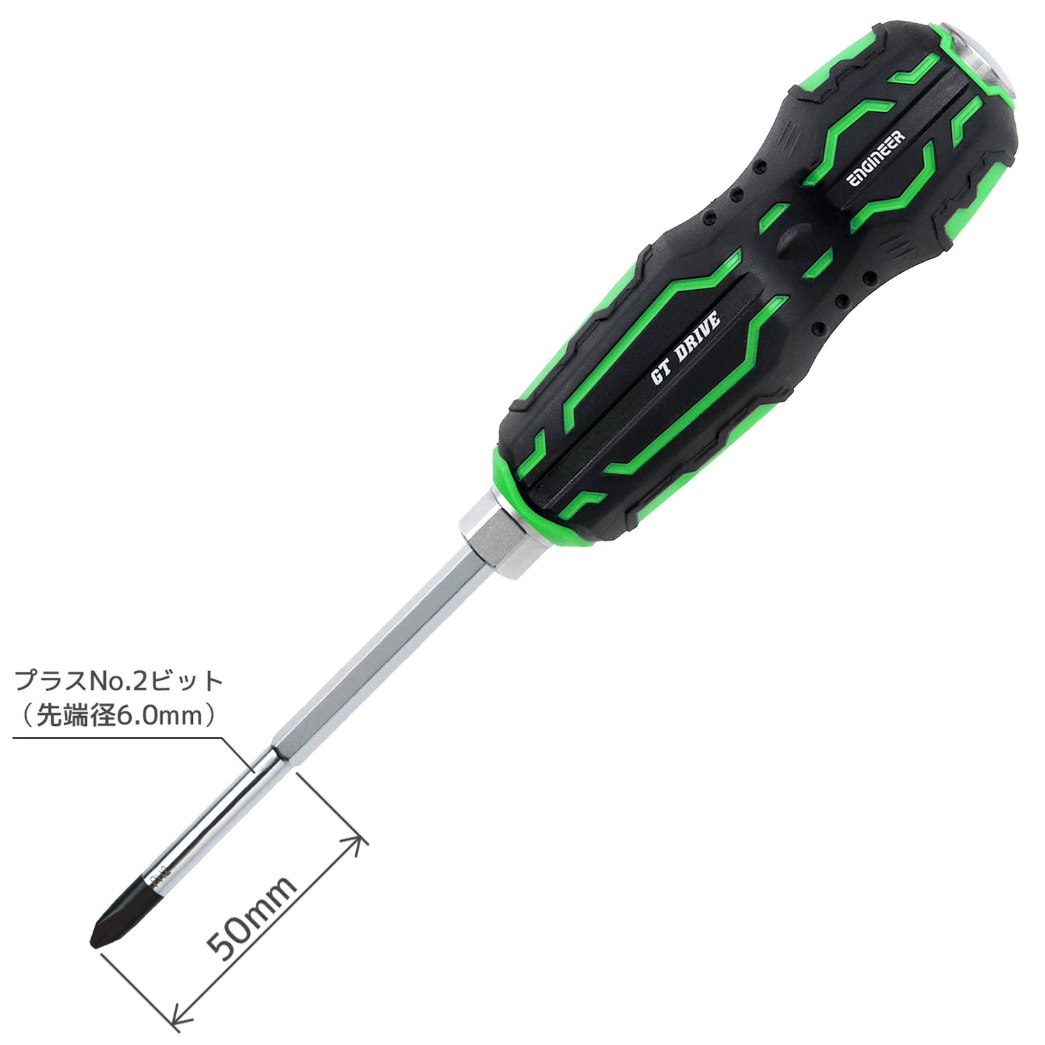 Snapklik.com : ENGINEER DZ-72 GT Drive Ball Grip Penetrating Screwdriver