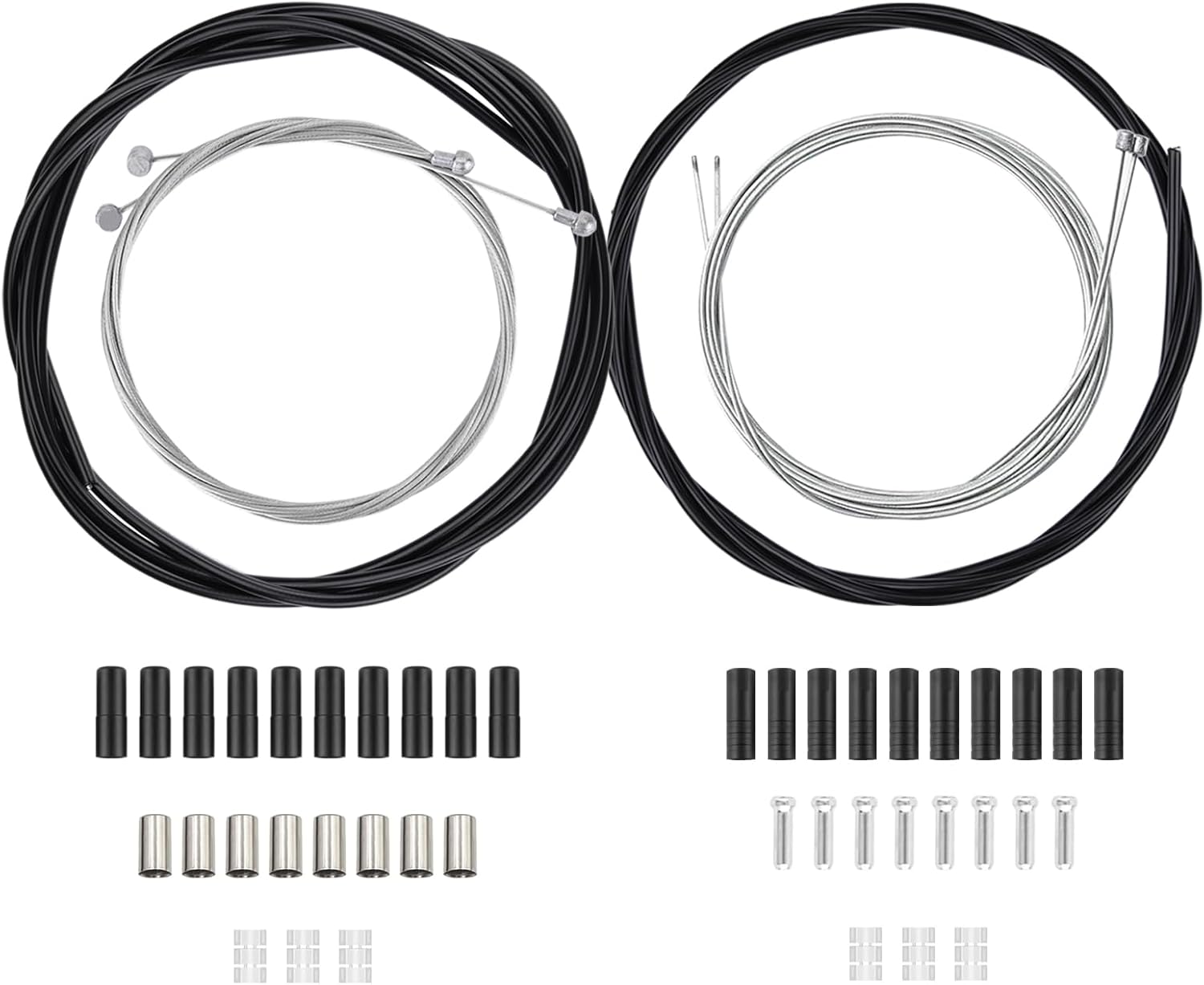 Universal Bicycle Brake Cable and Shift Cable Set, Complete Bowden ...