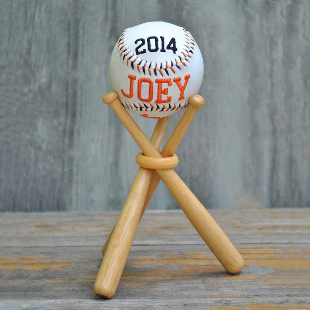 Snapklik.com : Vankcp 2 Set Baseball Stand Display Holder Baseball Bat ...